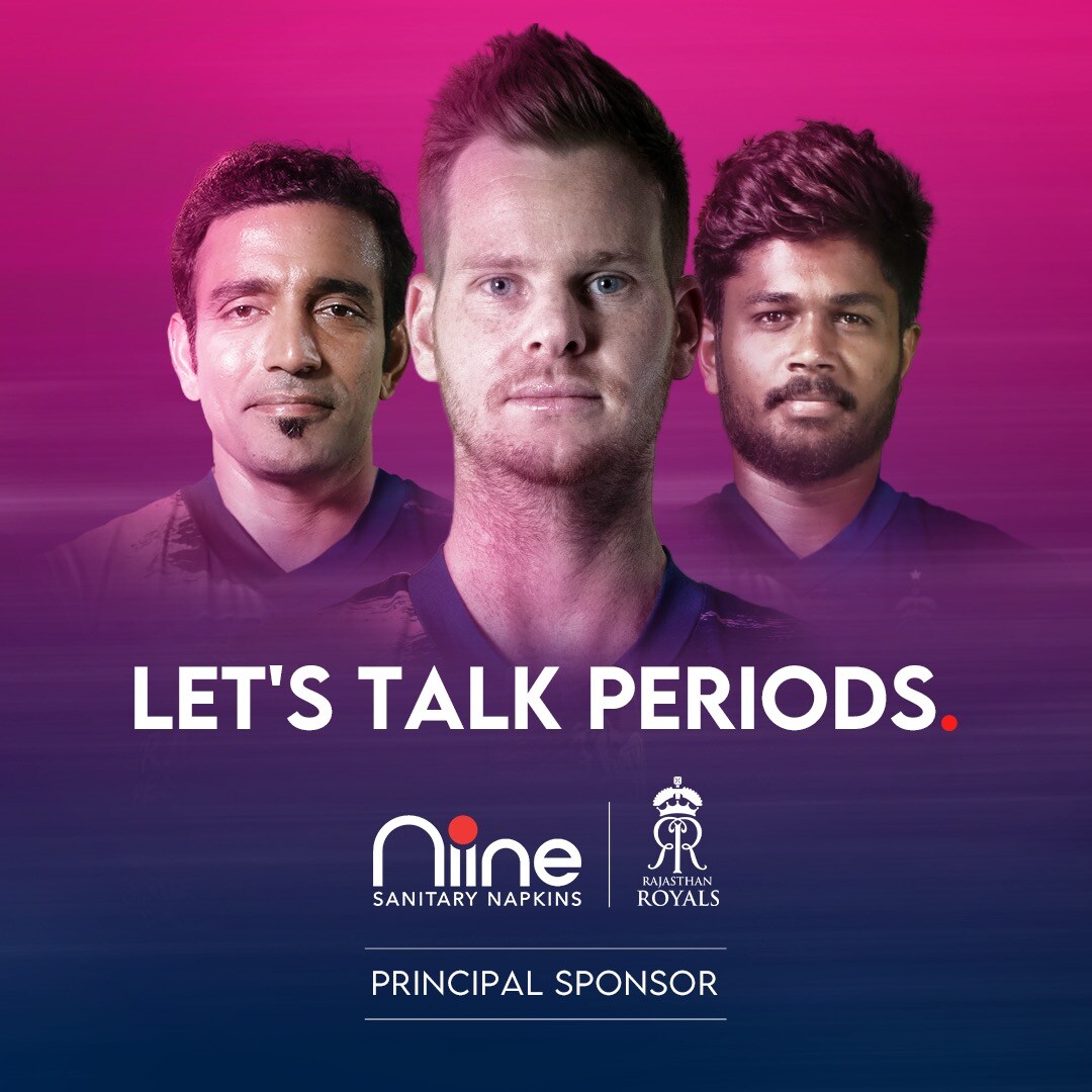 Rajasthan Royals partners with personal hygiene brand Niine